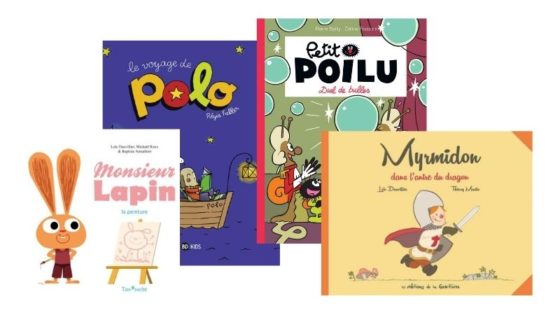 4 bandes dessinées sans texte pour les enfants de moins de 6 ans