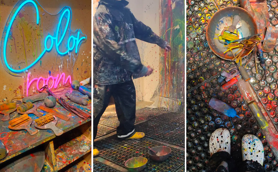 On a testé: Color Room, l'activité pour se défouler et créer en famille ...